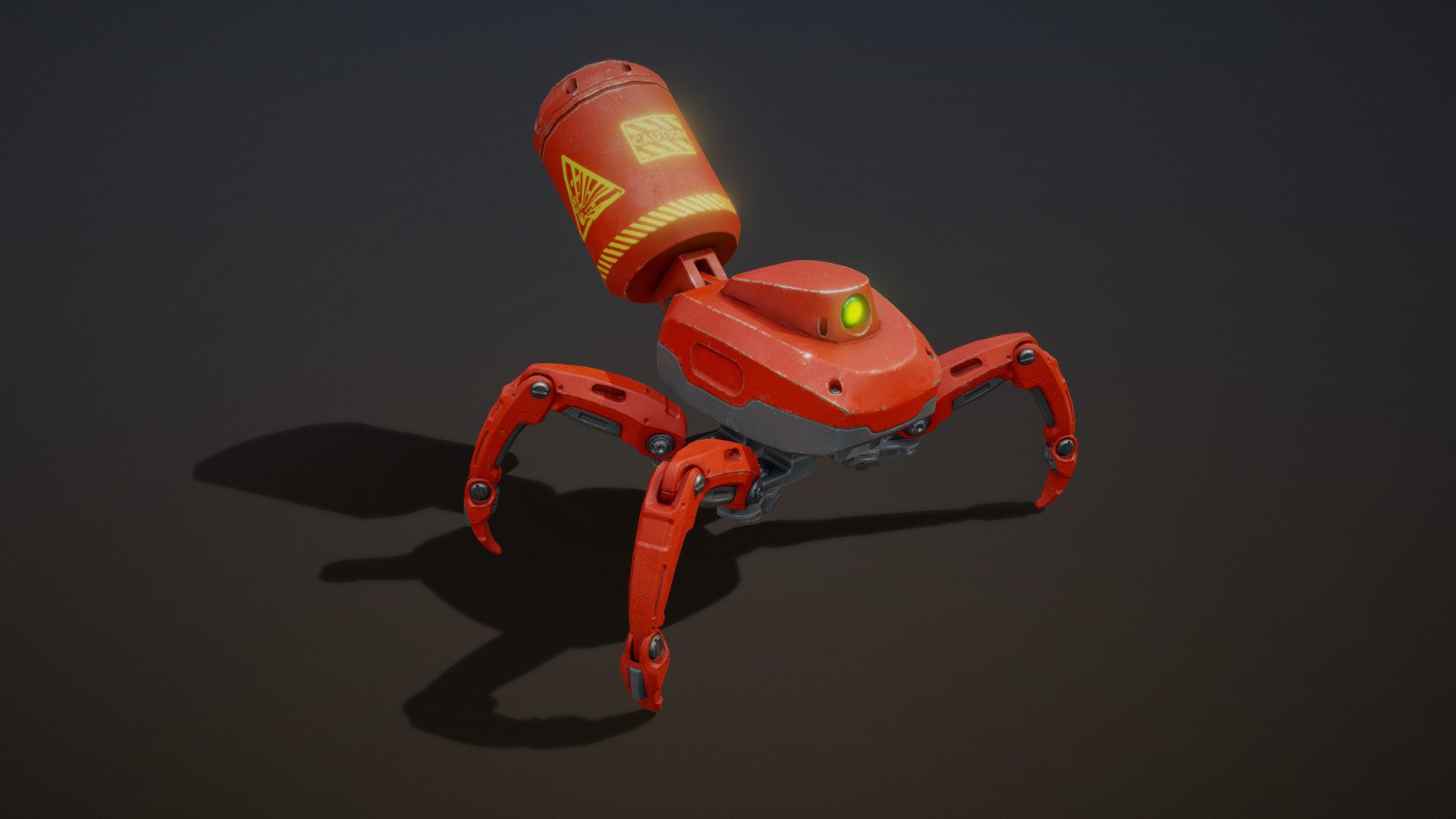 SPIDERBOT ANIMATIONS - deep3dsea