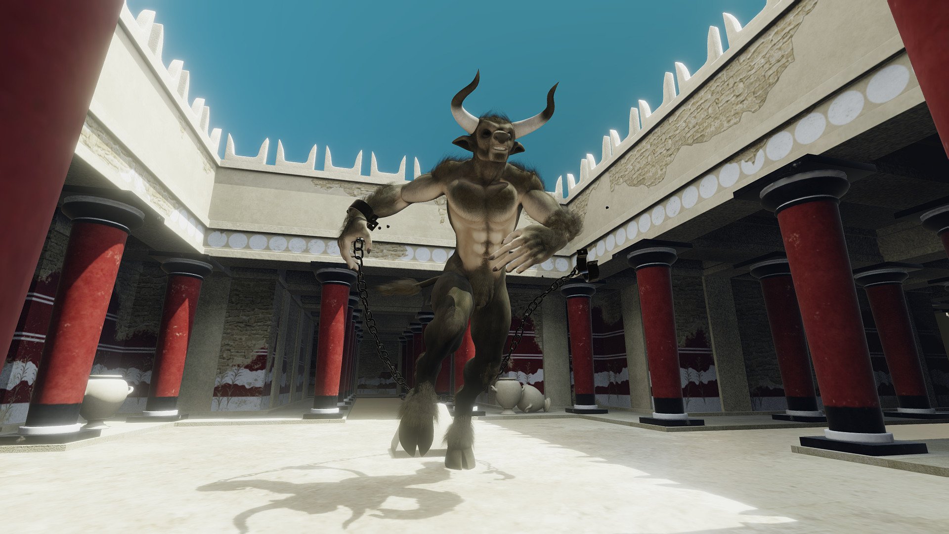 The creature of the labyrinth - deep3dsea