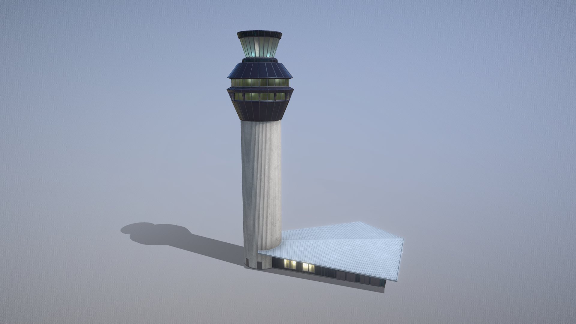 Airport Control Tower EGCC - deep3dsea