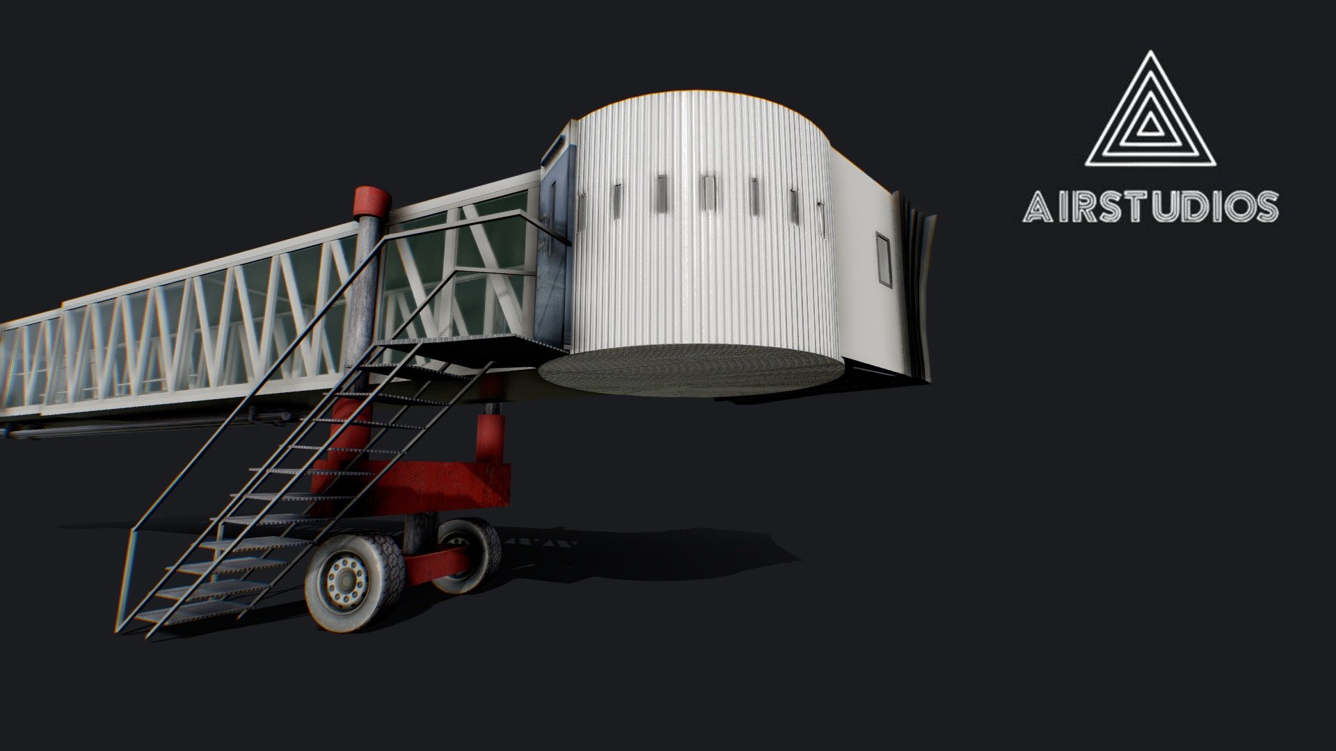 Download Airport Jetway 3D Model | Deep3DSea