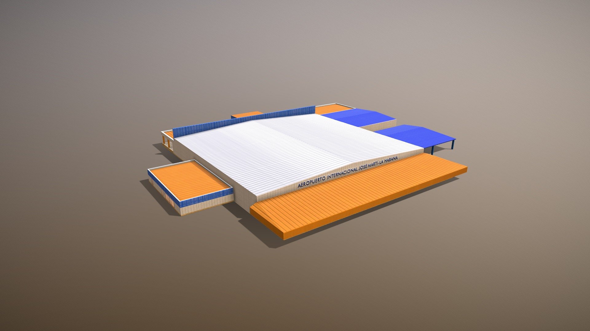 Airport Terminal MUHA Terminal2 - deep3dsea