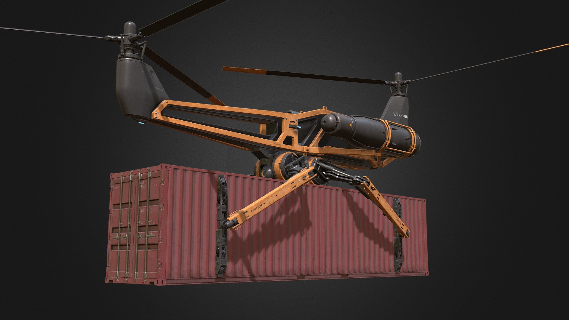 Cargo Drone 2 - deep3dsea