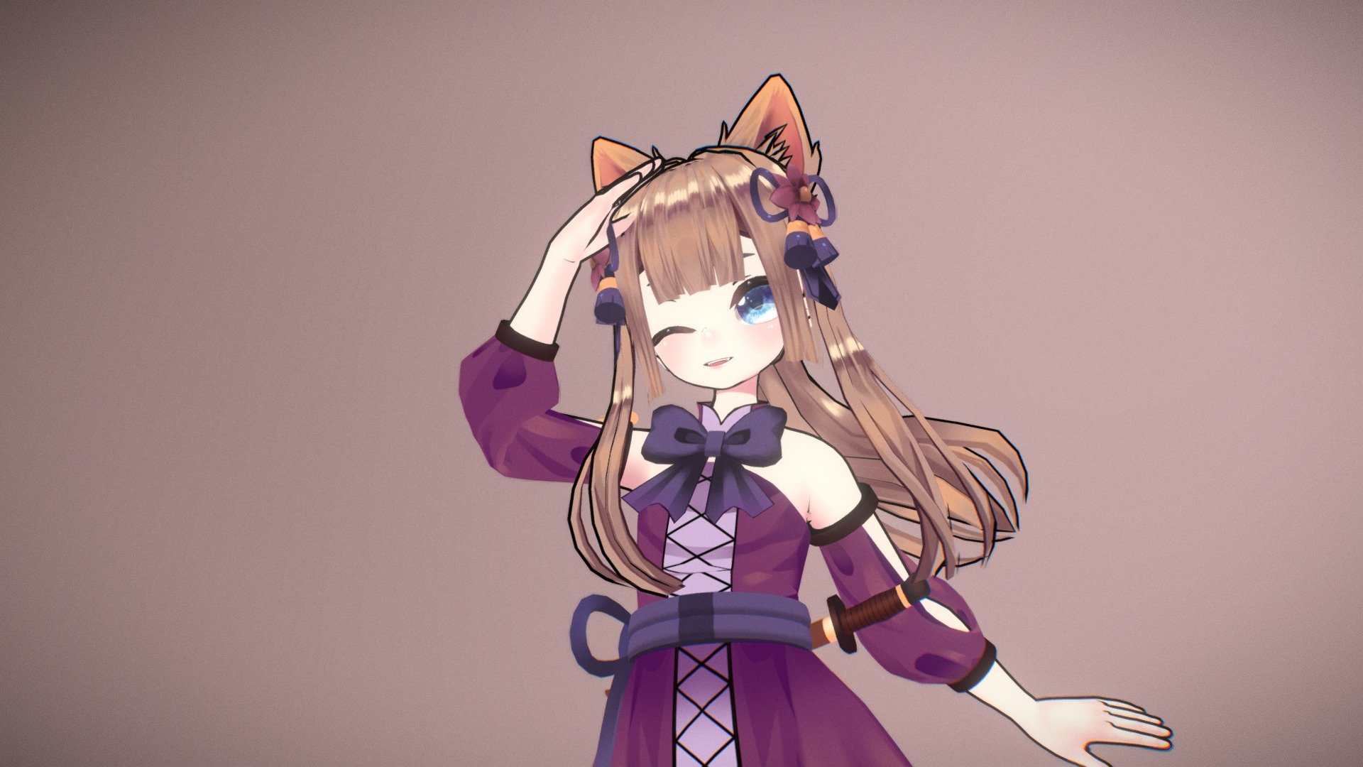 Maeko Mitsuki - Original Character - deep3dsea