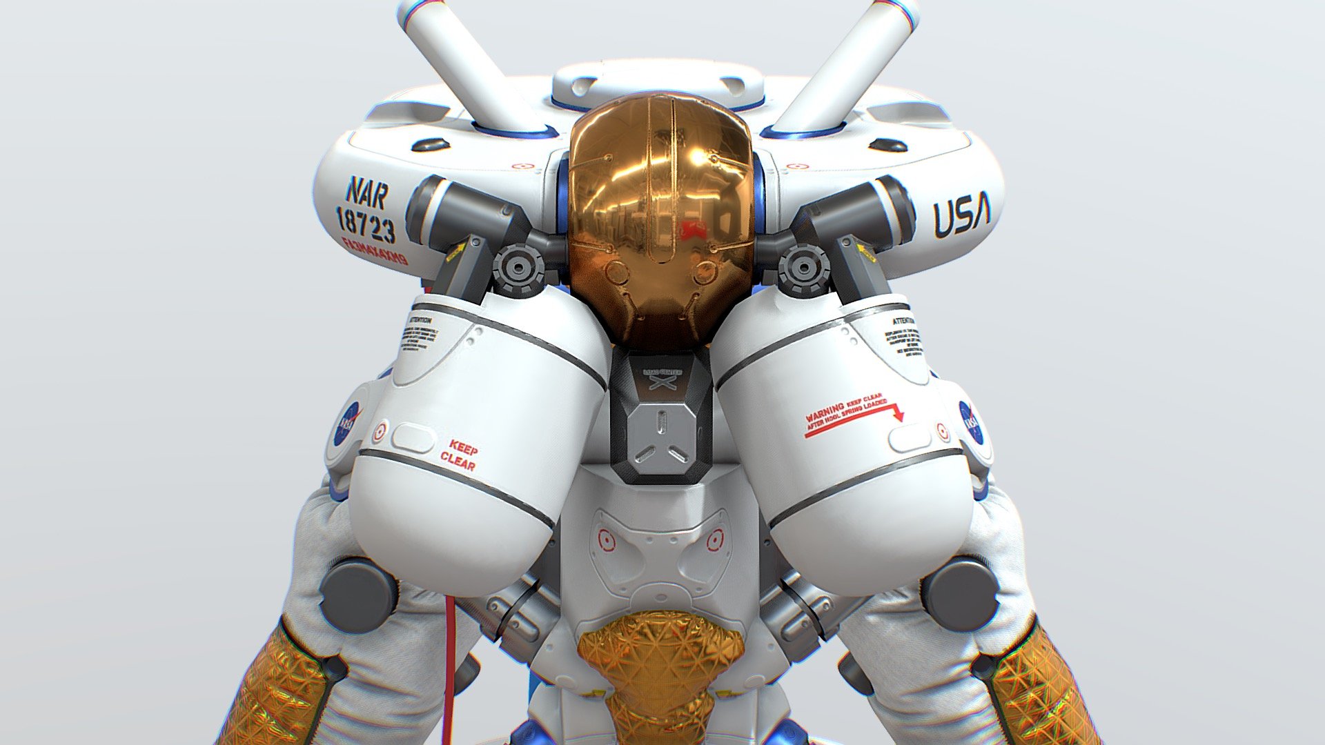 Mantis - NASA Mech 2030 Space Program - deep3dsea