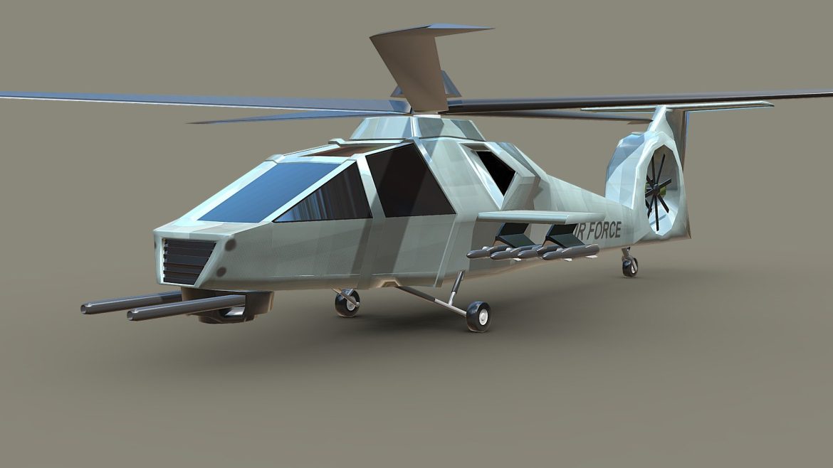 Military helicopter concept - deep3dsea