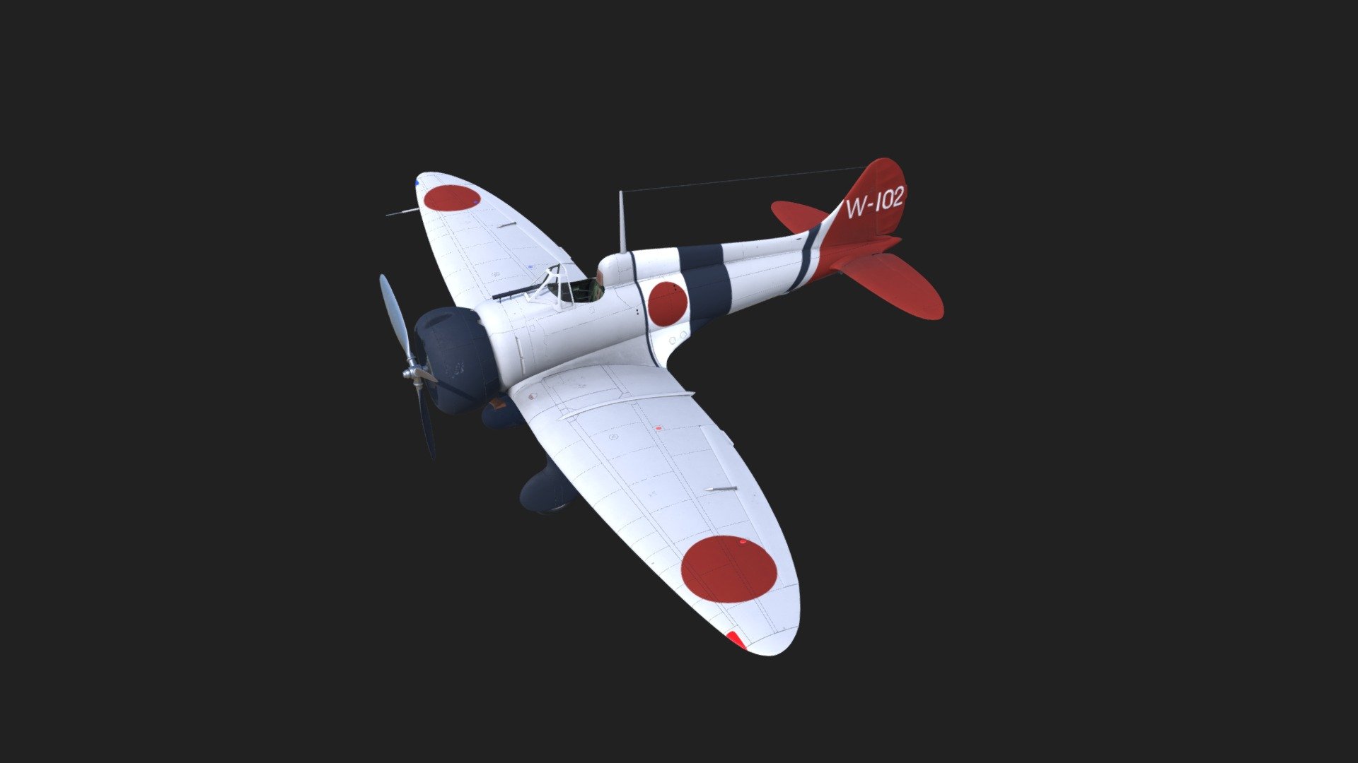 Mitsubishi A5M4 - deep3dsea