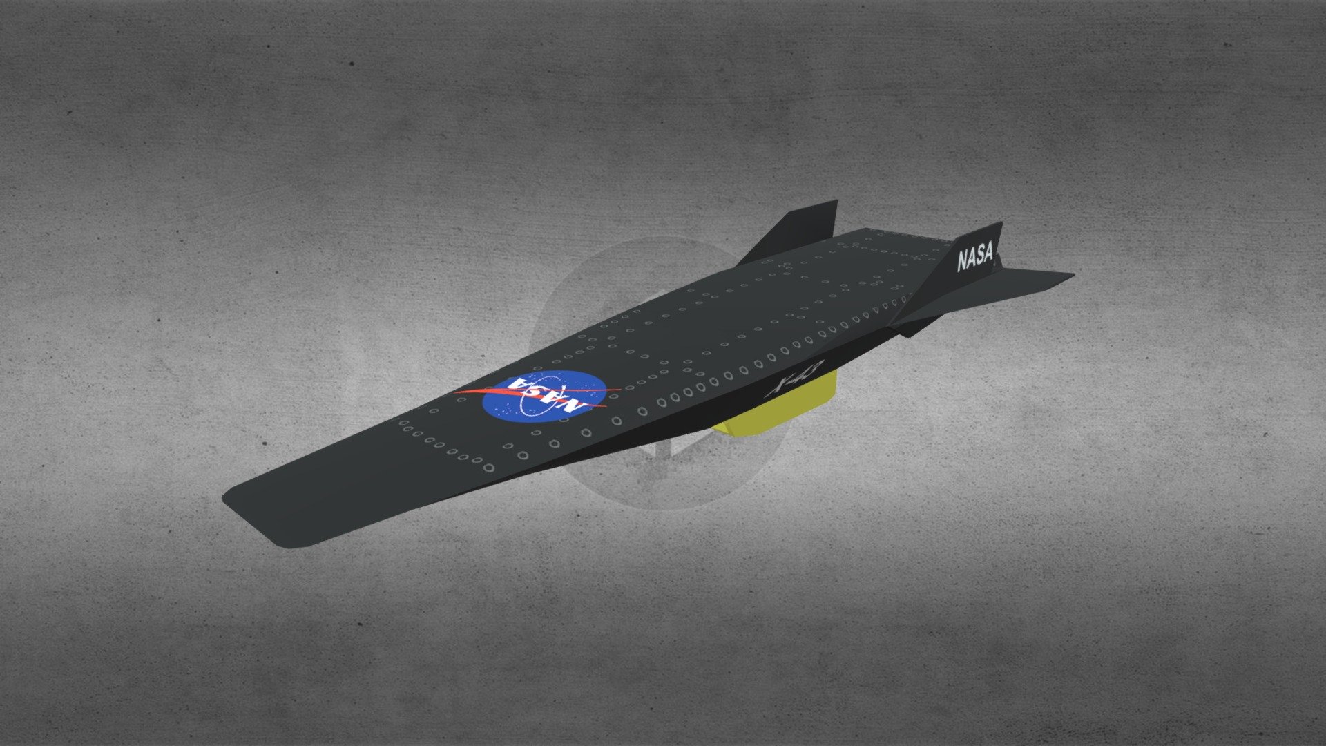 NASA's X-43A Hyper-X - deep3dsea