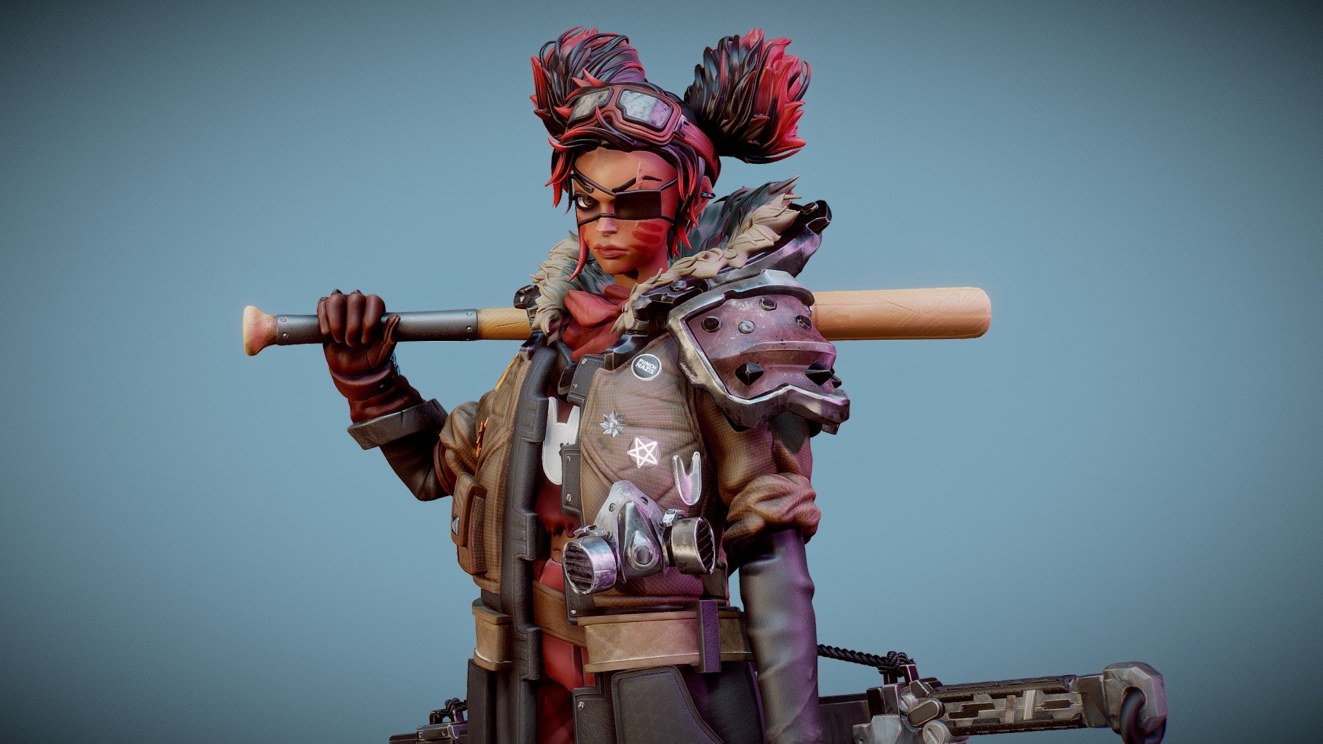 Rose, Revolutionary Leader Sculpt - deep3dsea