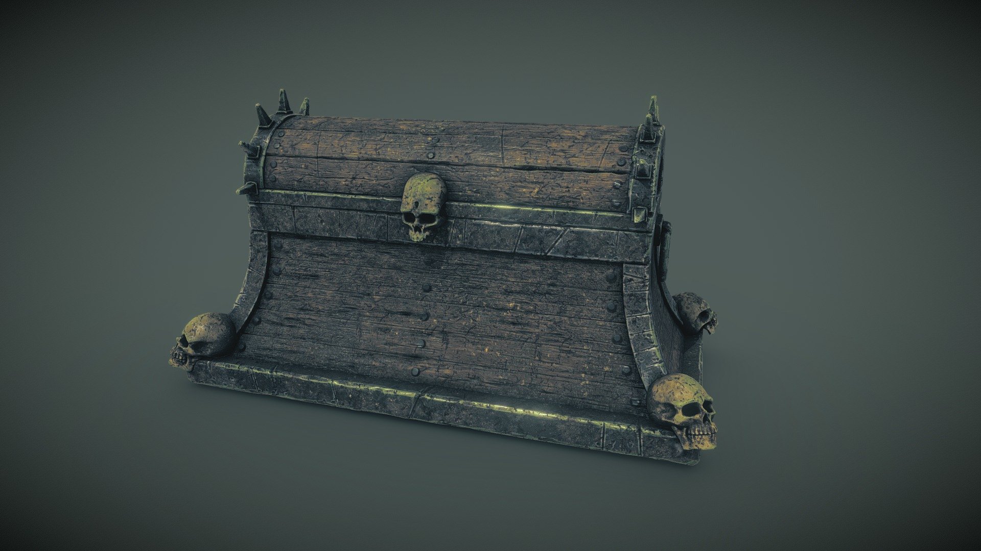 Skull Chest - deep3dsea