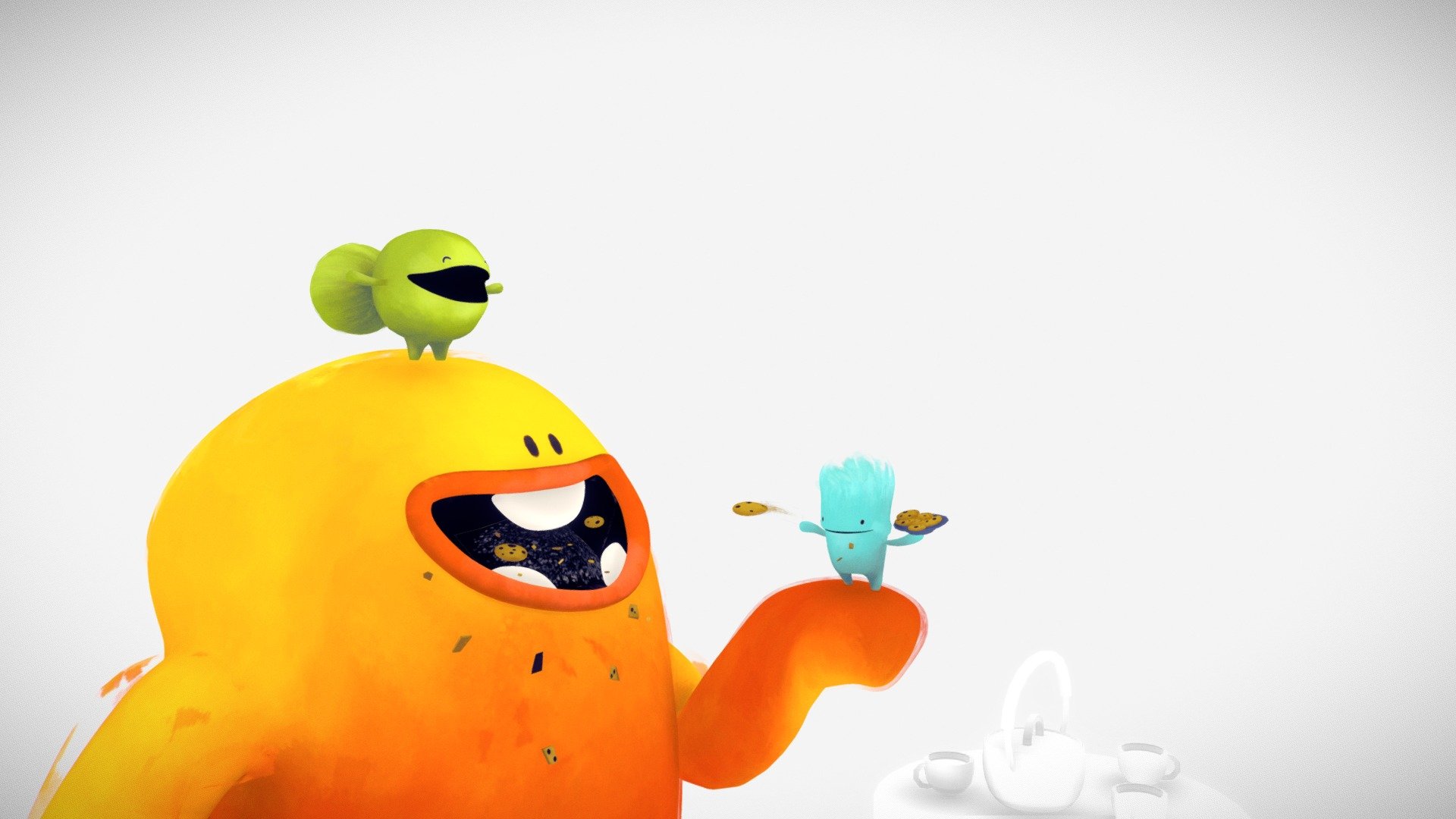 Download Who is Boo 3D Model | deep3dsea