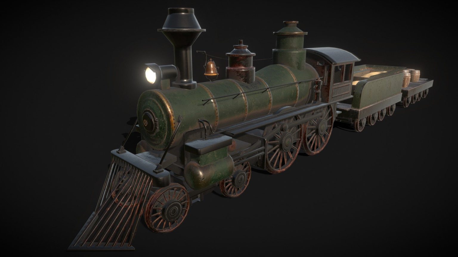 Wild West - Locomotive - deep3dsea