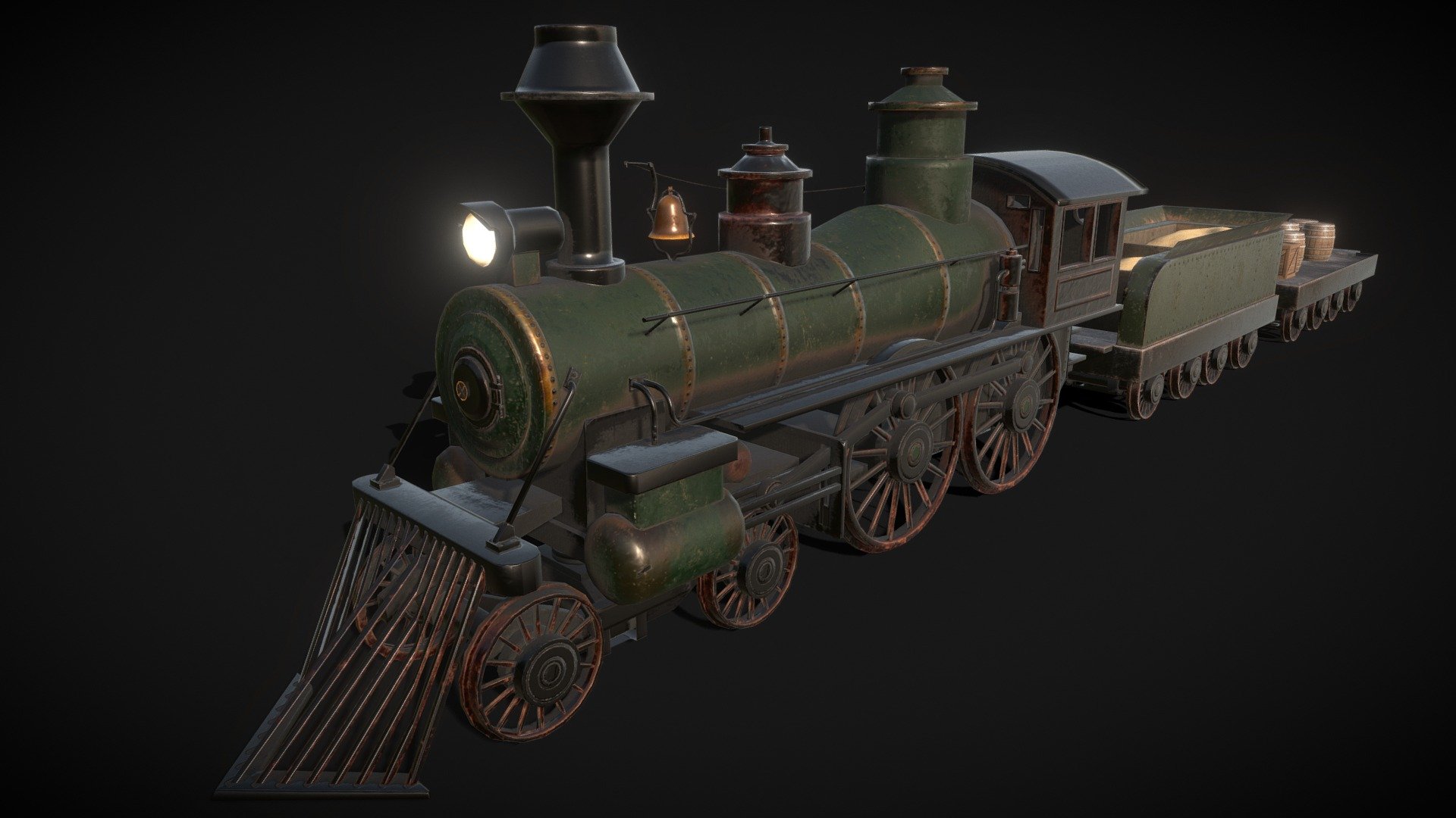 Wild West - Locomotive - deep3dsea