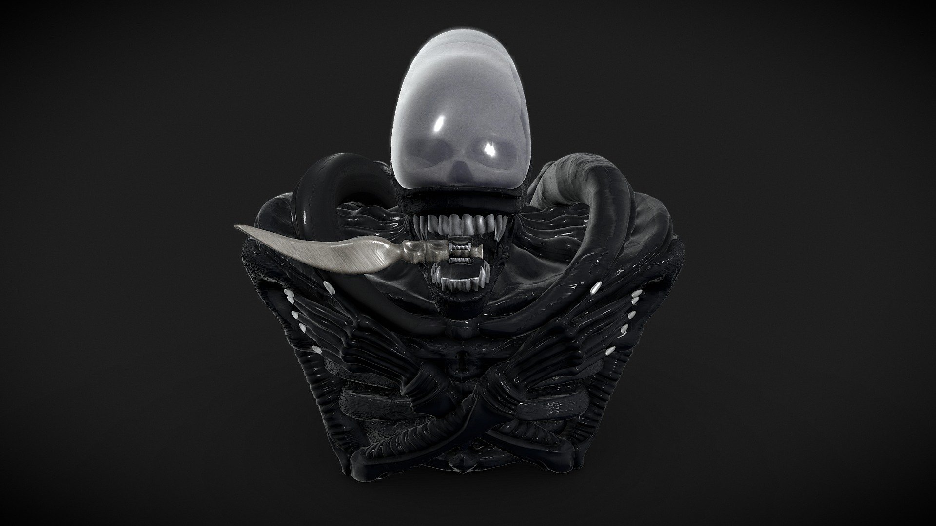 Xenomorph Chest - deep3dsea