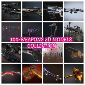 100 3D Models Collection - Explore 3D Models Categories - deep3dsea