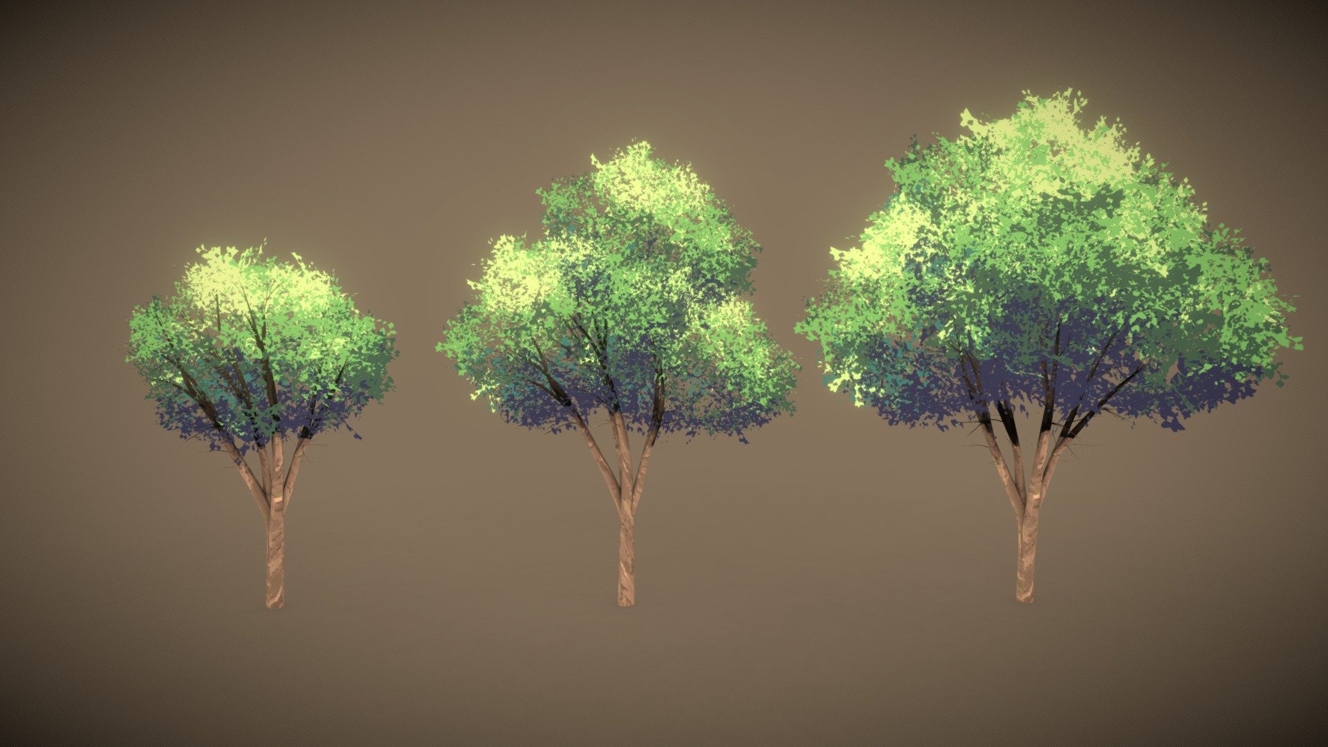 Anime Trees - deep3dsea