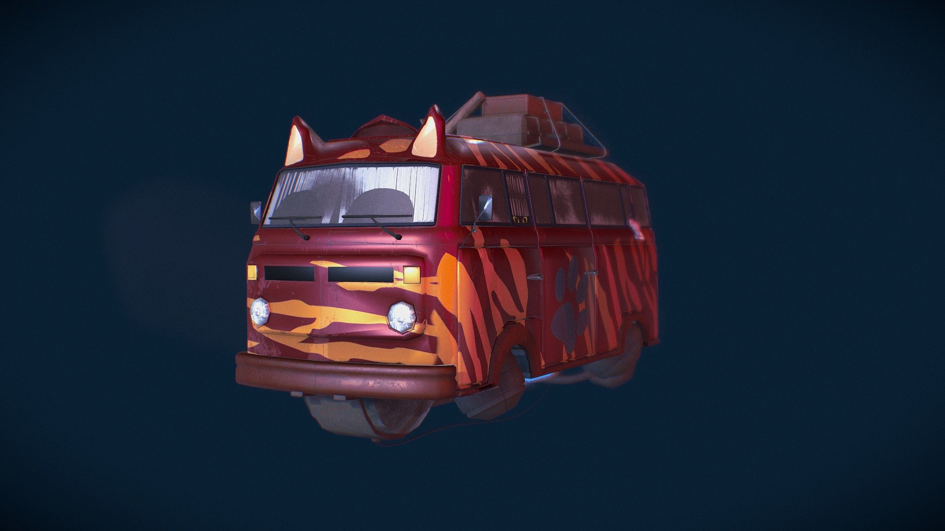 Cat Bus Arrives To The Battle - deep3dsea