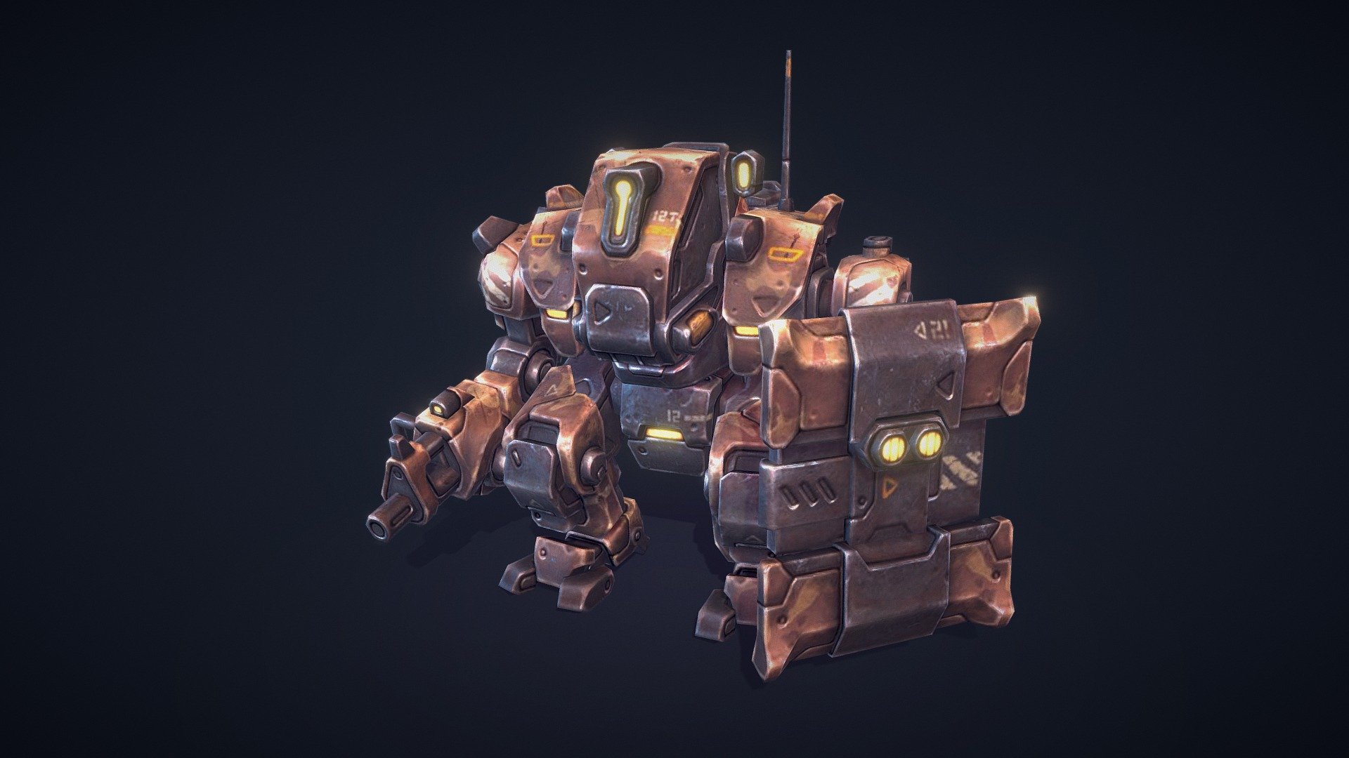 Mech Constructor: The Defender - deep3dsea
