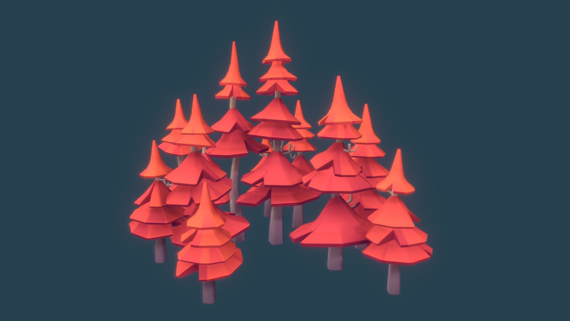 Pine Tree Set - Proto Series - deep3dsea