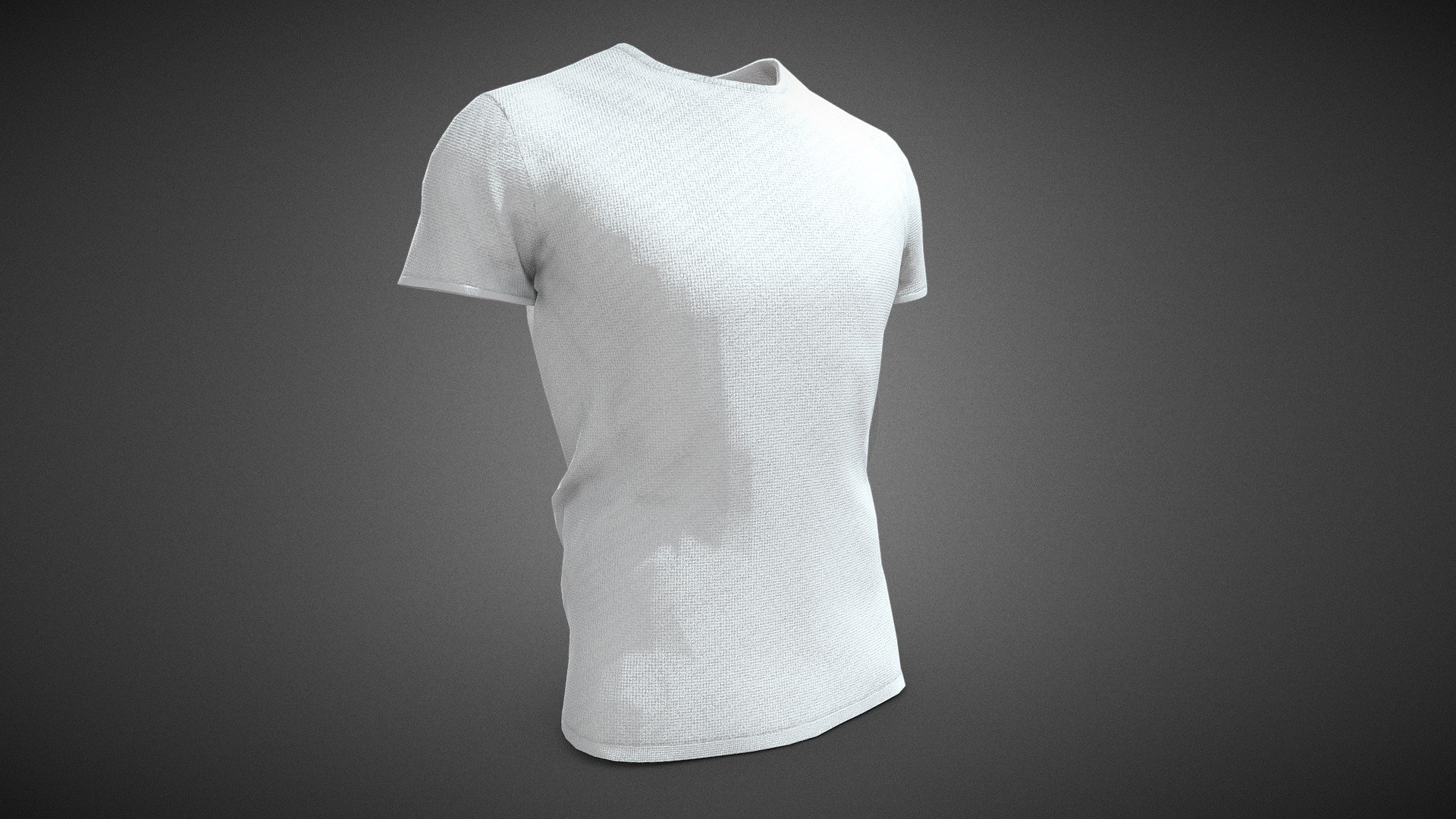 Slim Fit White T-Shirt - deep3dsea