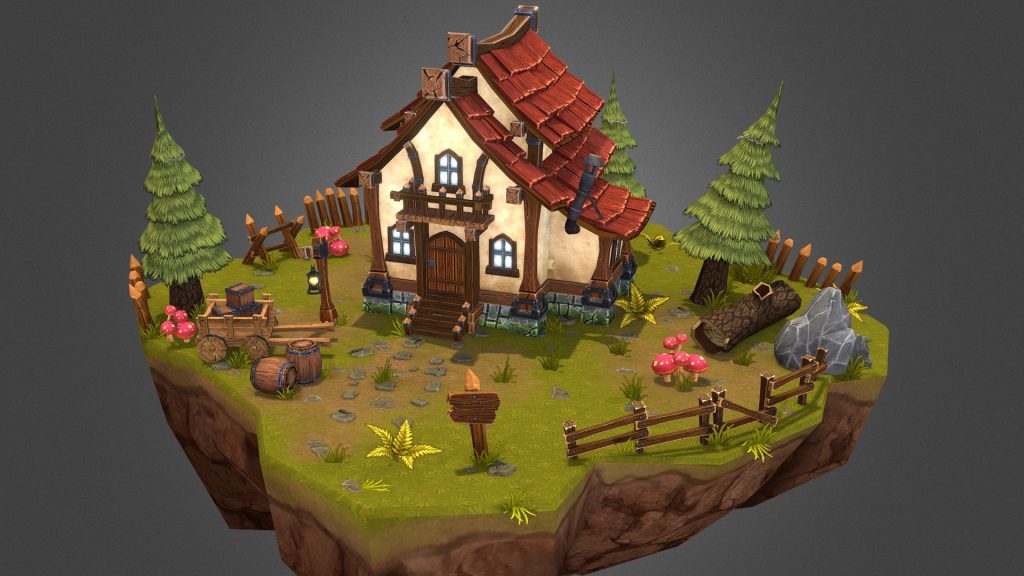 Fantasy House - deep3dsea