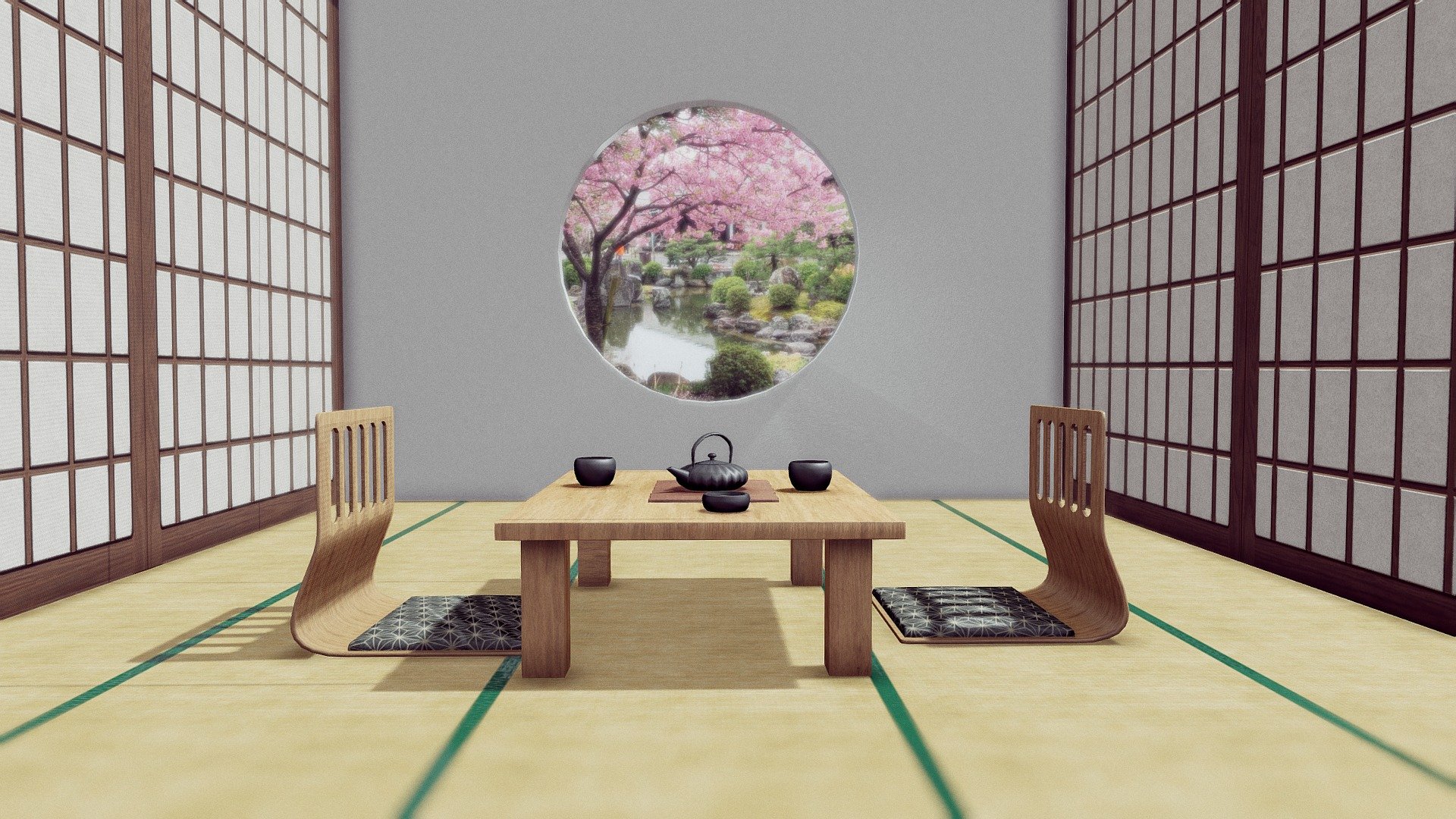 Japanese Room - deep3dsea
