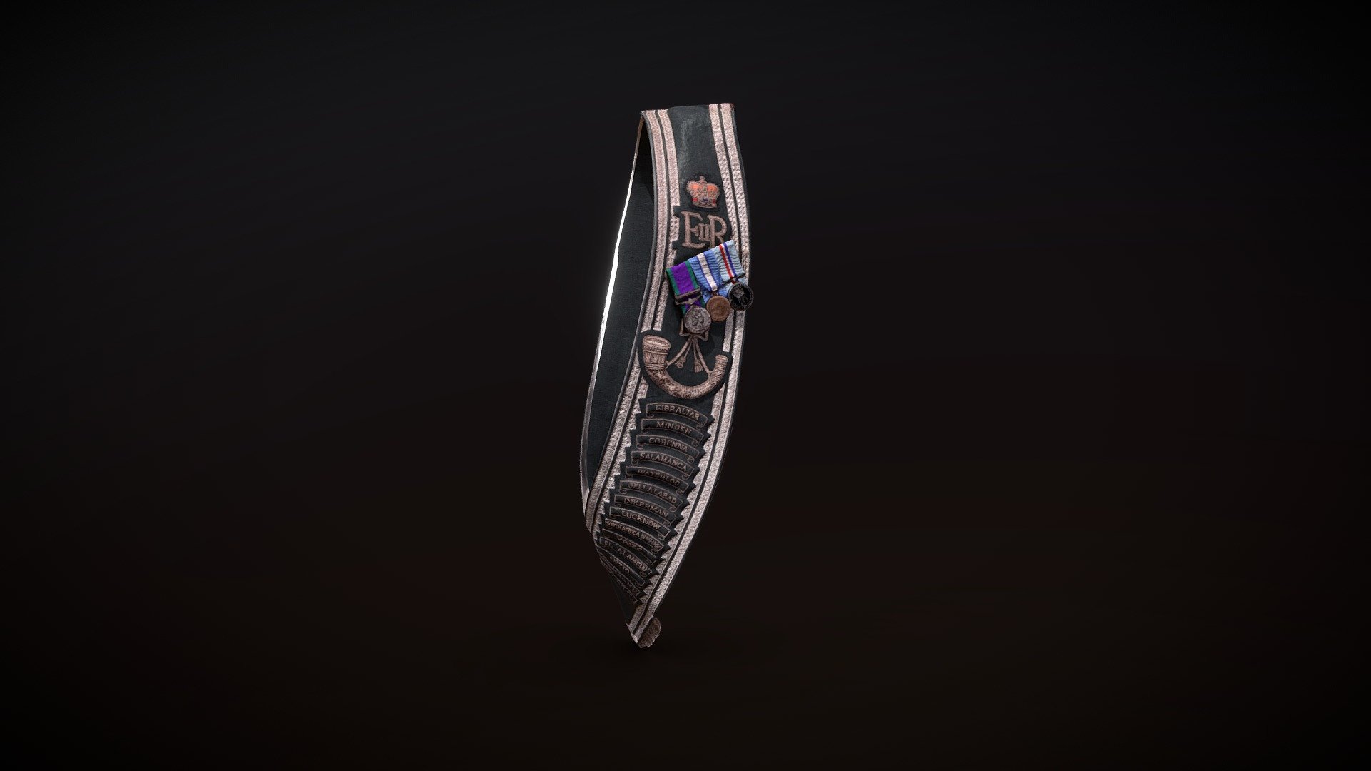 Light Infantry Bugle Major’s Sash - deep3dsea