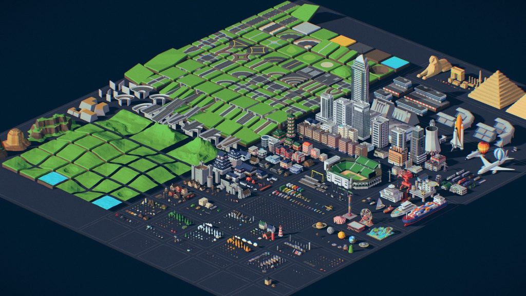 Low Poly Ultimate Asset Pack - deep3dsea