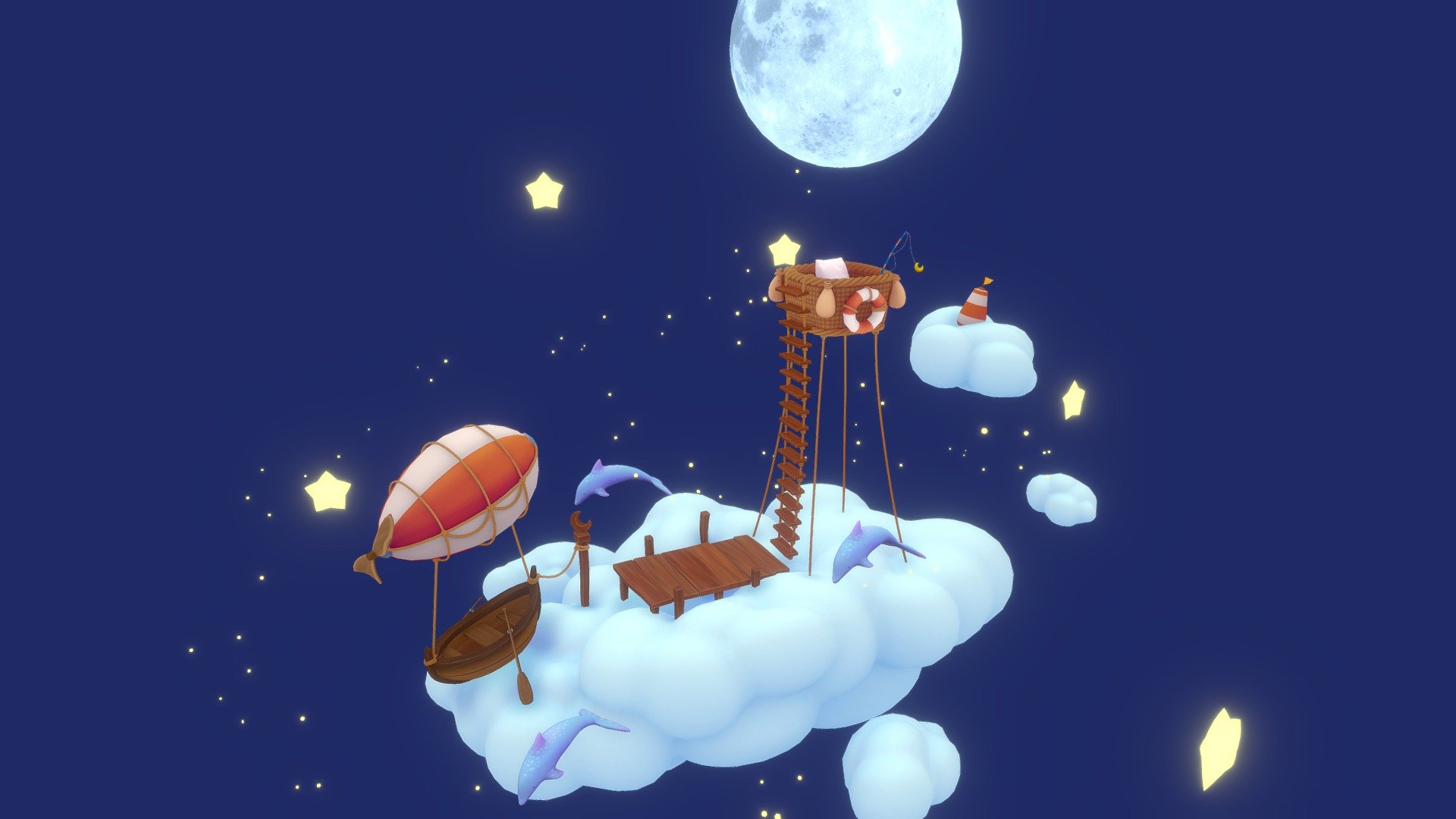 Lunar Lighthouse - deep3dsea