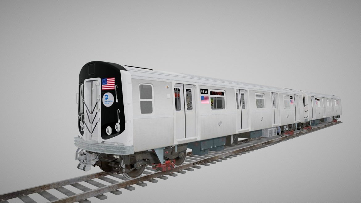 R160 Train New York City Subway - deep3dsea