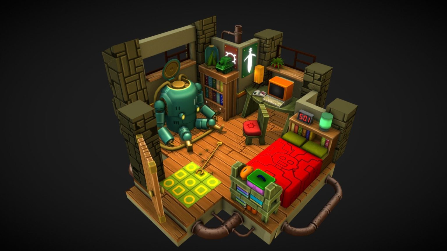 Robot Quest - deep3dsea