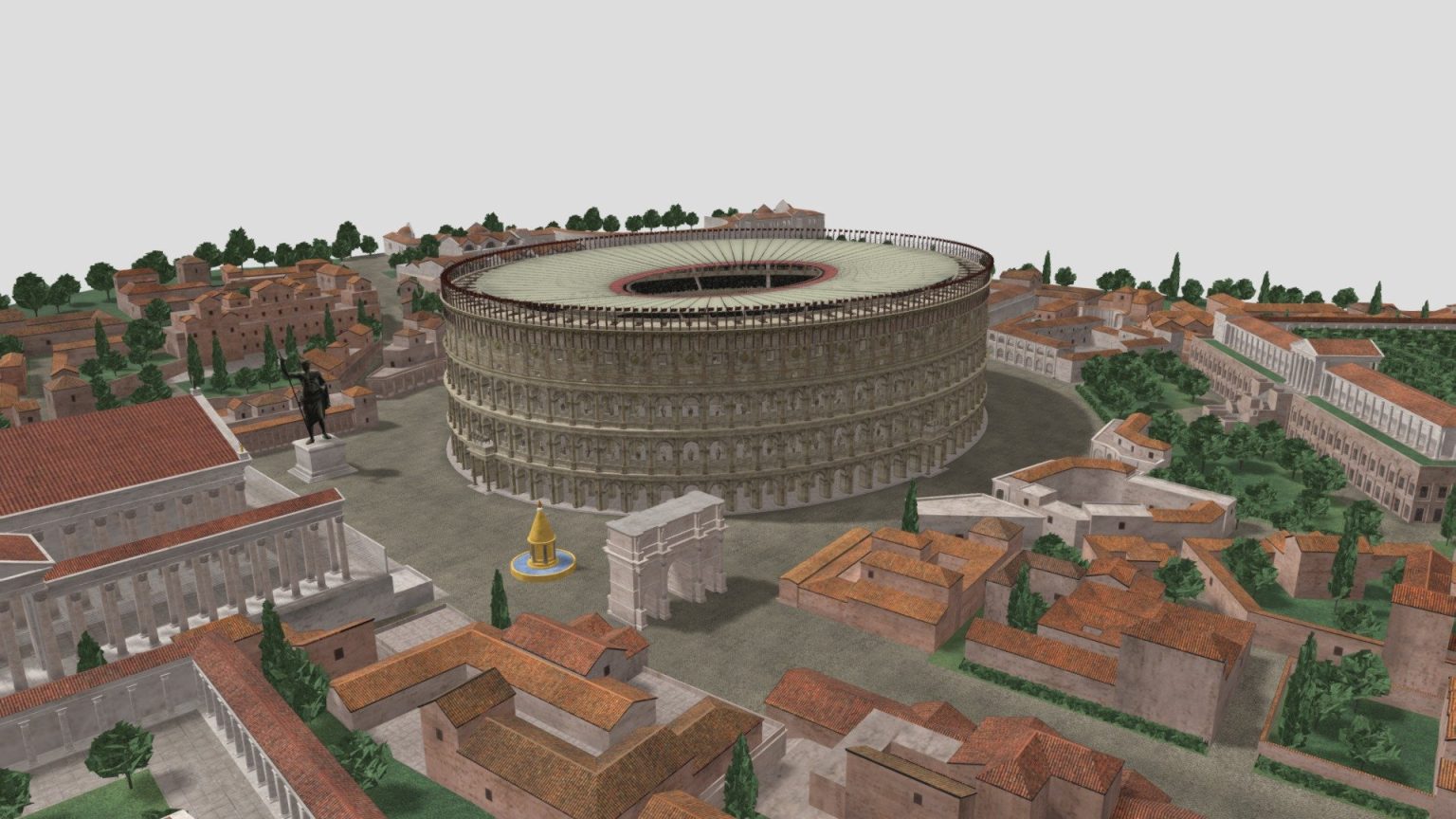 Roman Colosseum High detailed - deep3dsea