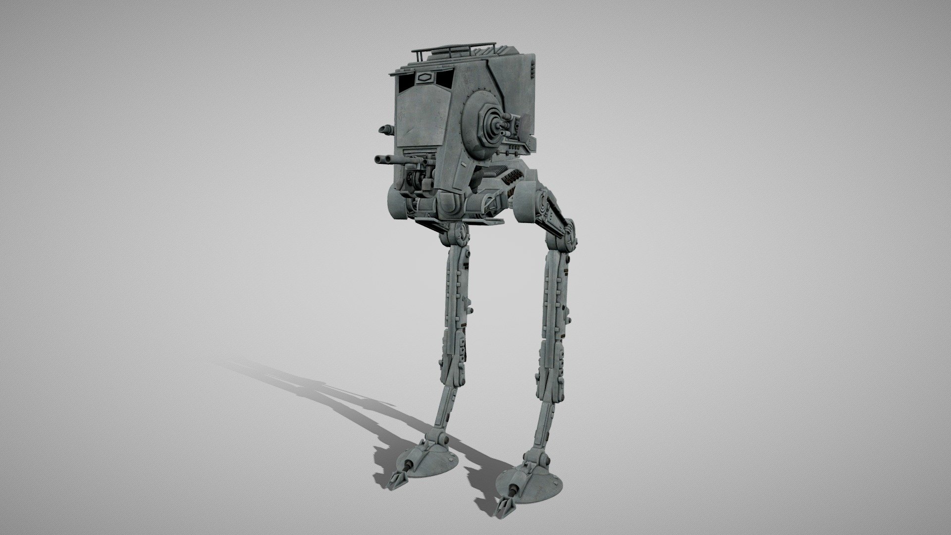 Star Wars AT-ST - deep3dsea