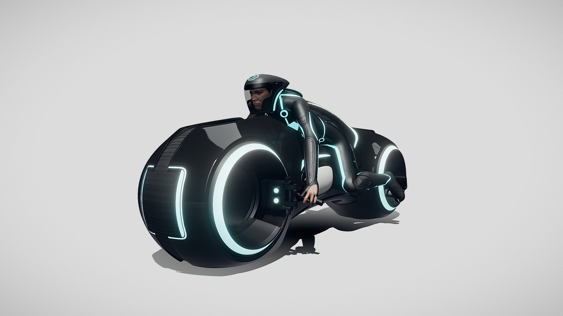 Tron Bike - Light Cycle - deep3dsea