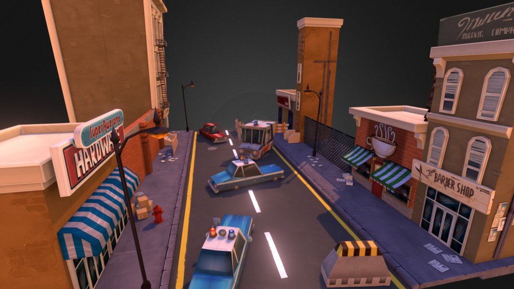 Urban Pack Scene - deep3dsea