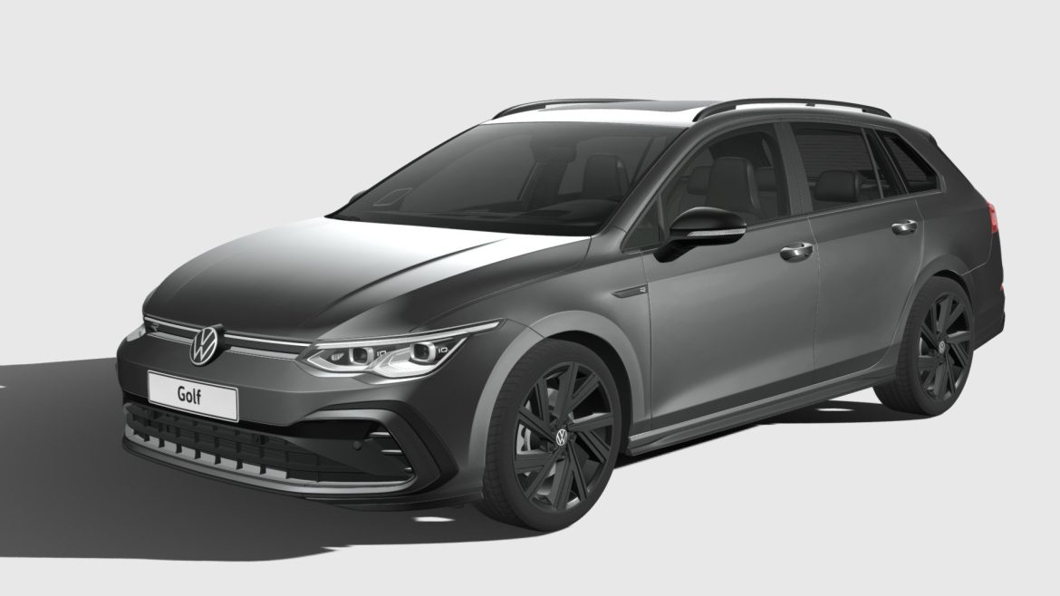Volkswagen Golf Variant R line 2021 - deep3dsea