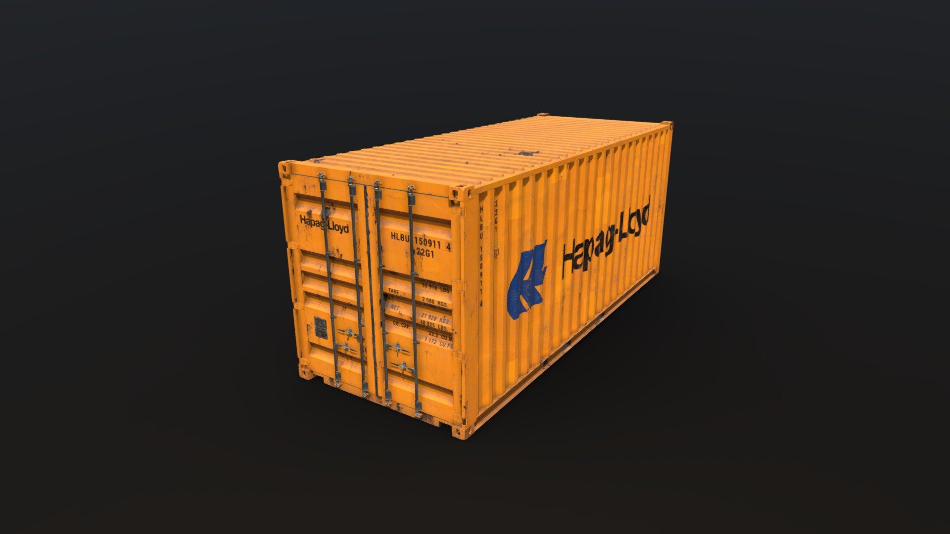 20 ft Shipping Container - deep3dsea
