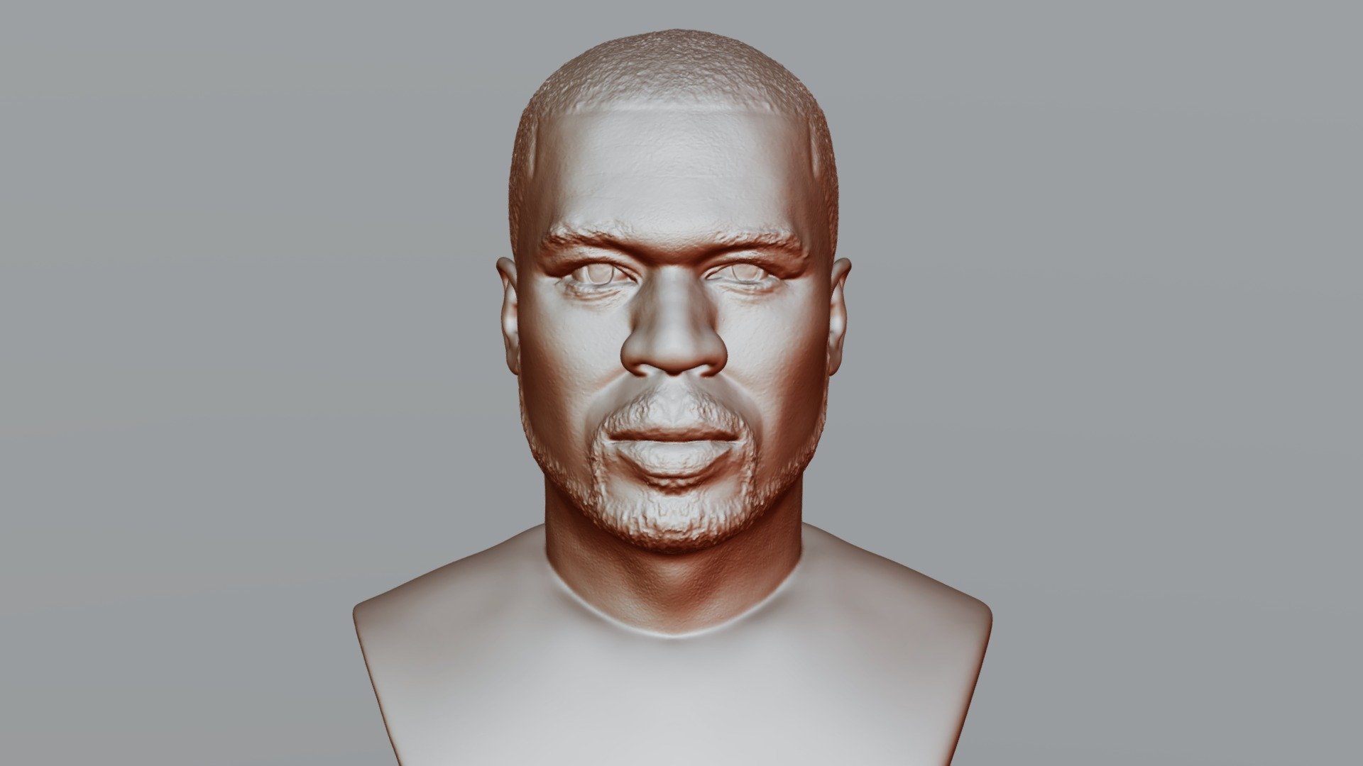 50 Cent bust for 3D printing - deep3dsea