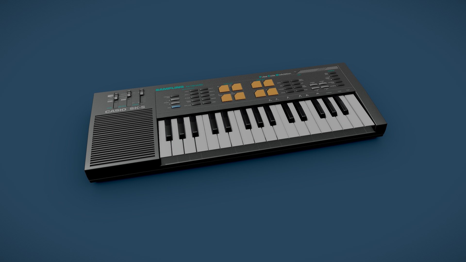 Casio SK-5 Sampling Keyboard - deep3dsea