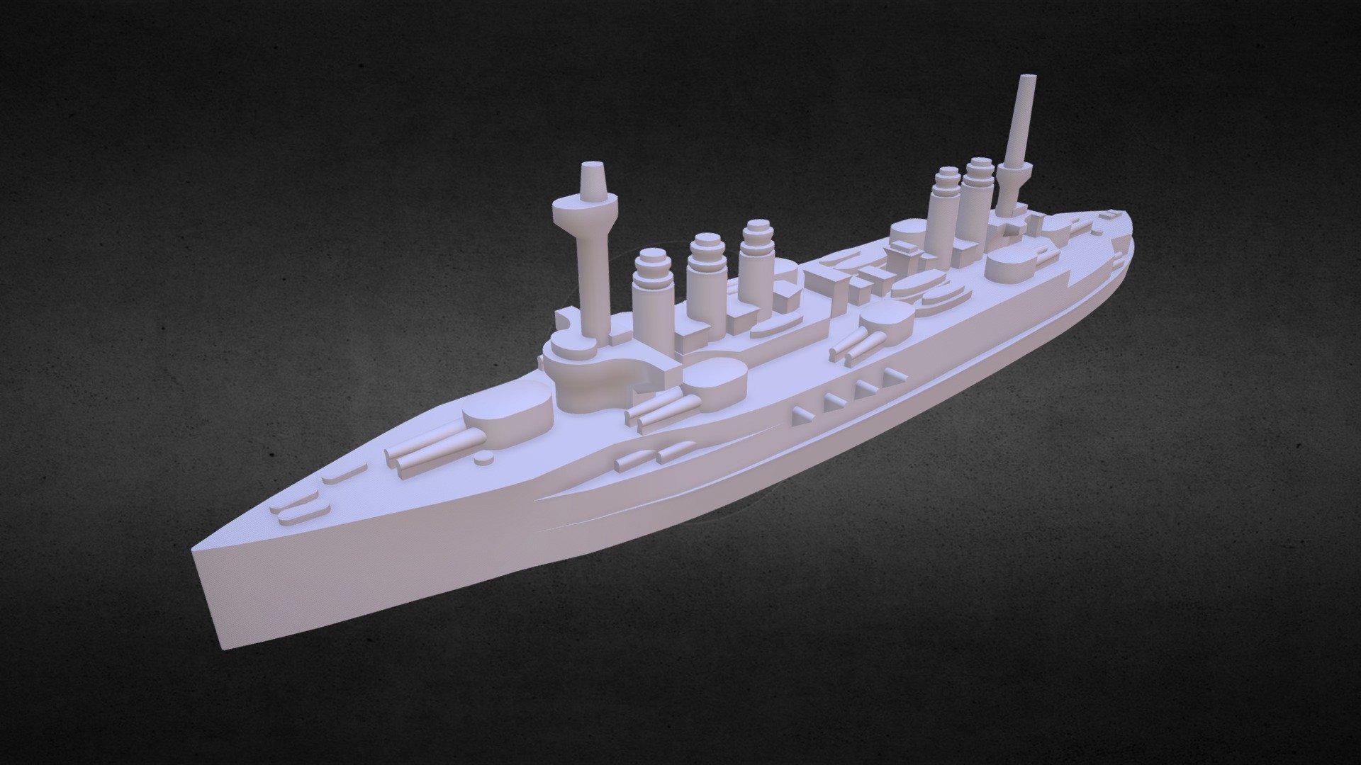 Danton Battleship - deep3dsea