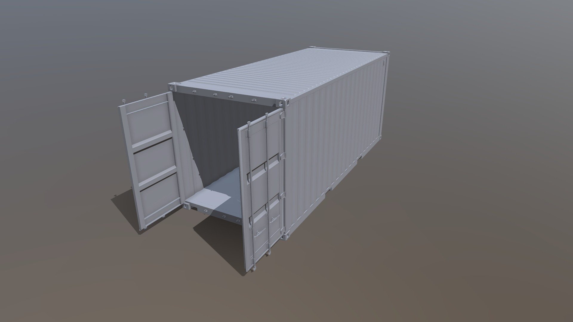 High-poly Container - deep3dsea