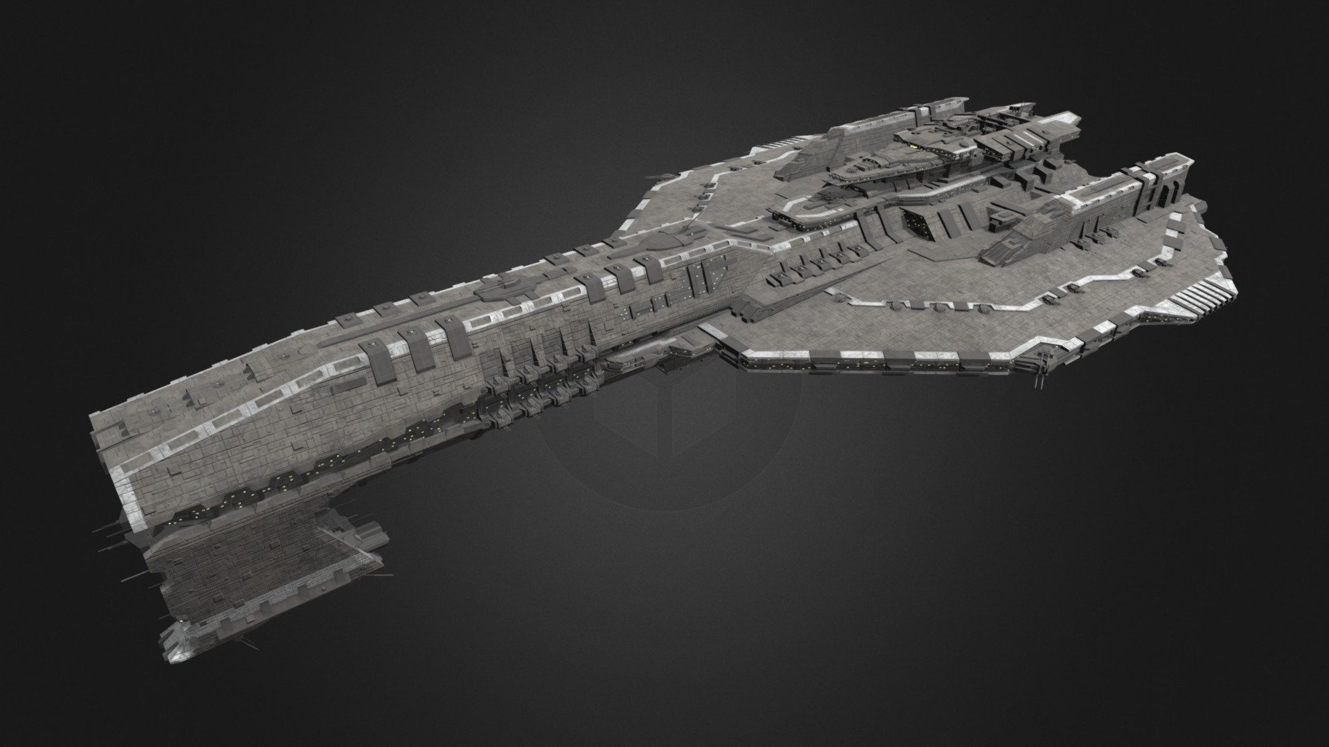 Keldabe Class Battleship - deep3dsea