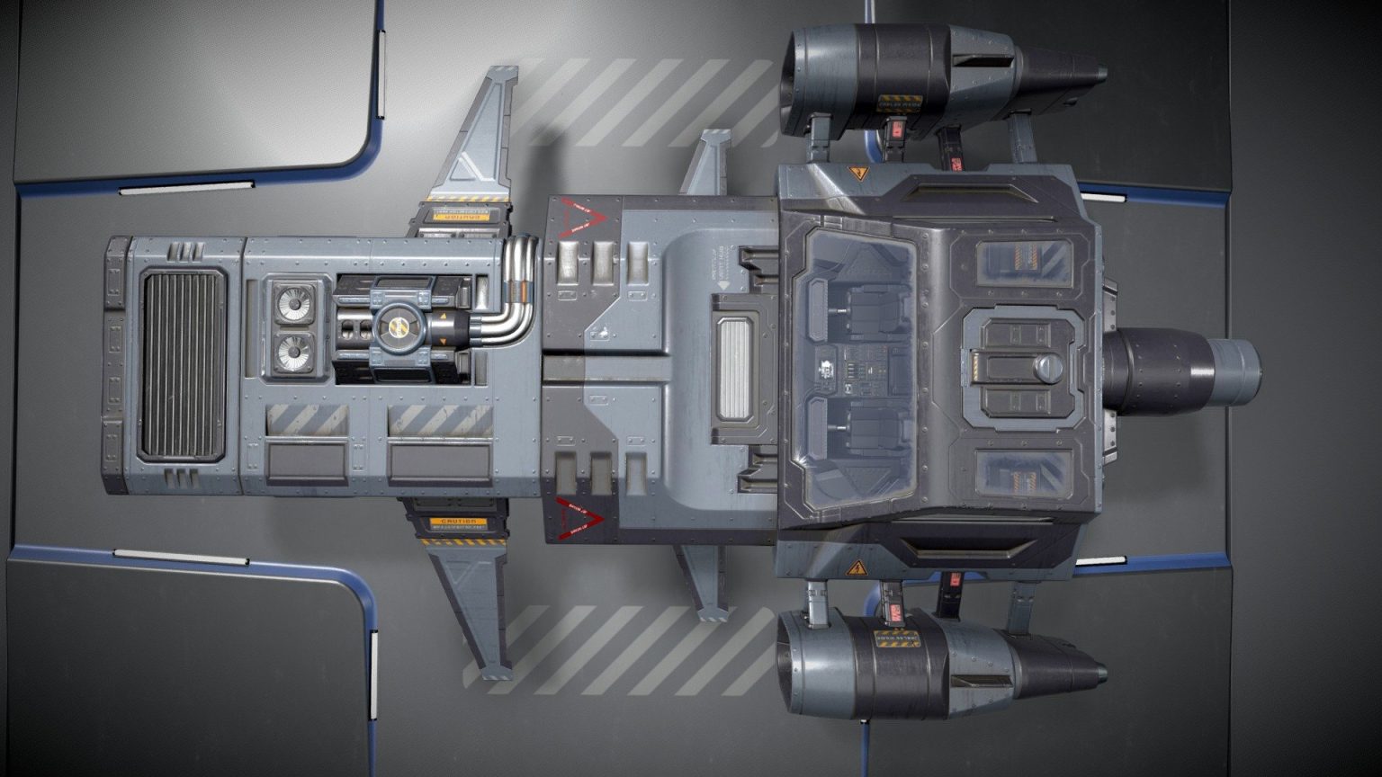 Download Racing Pod ‘restruct’ 3D Model | Deep3DSea