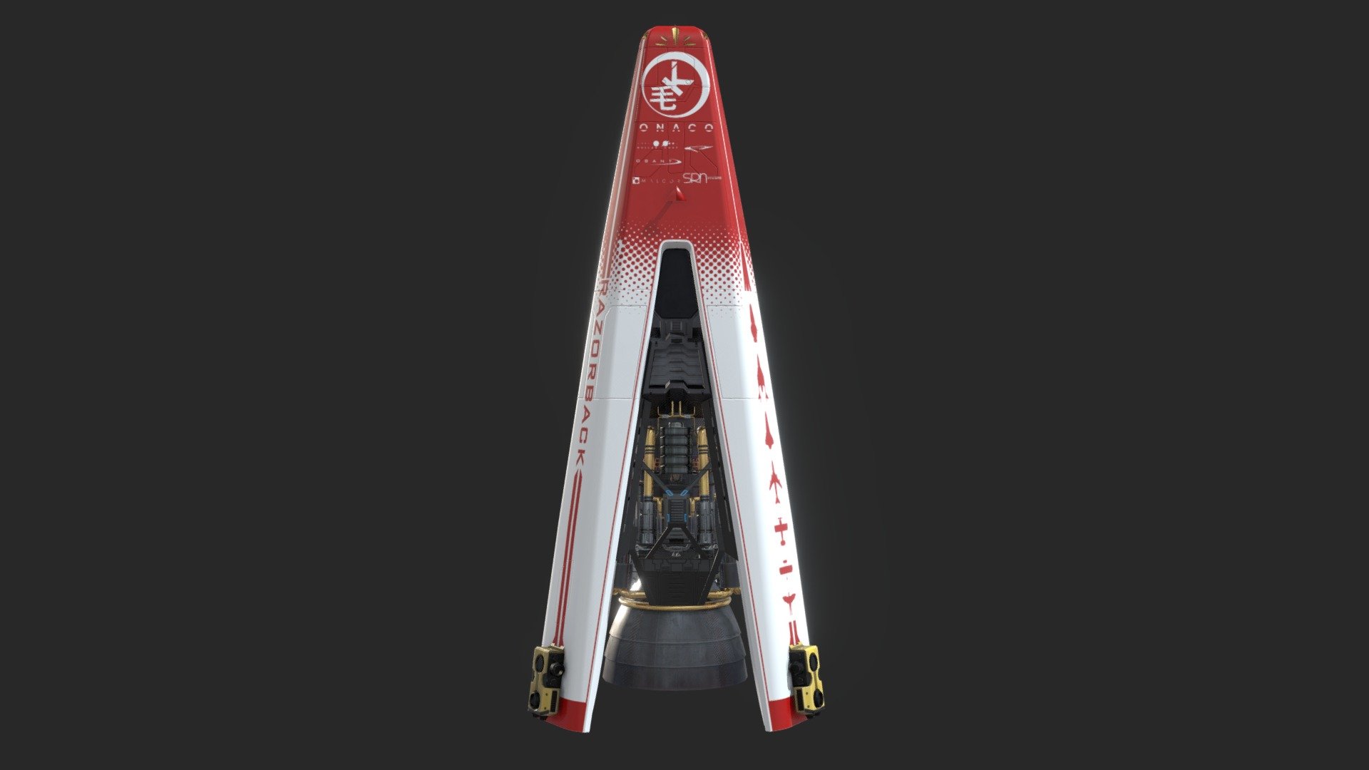 Razorback - The Expanse [Fan art] - deep3dsea