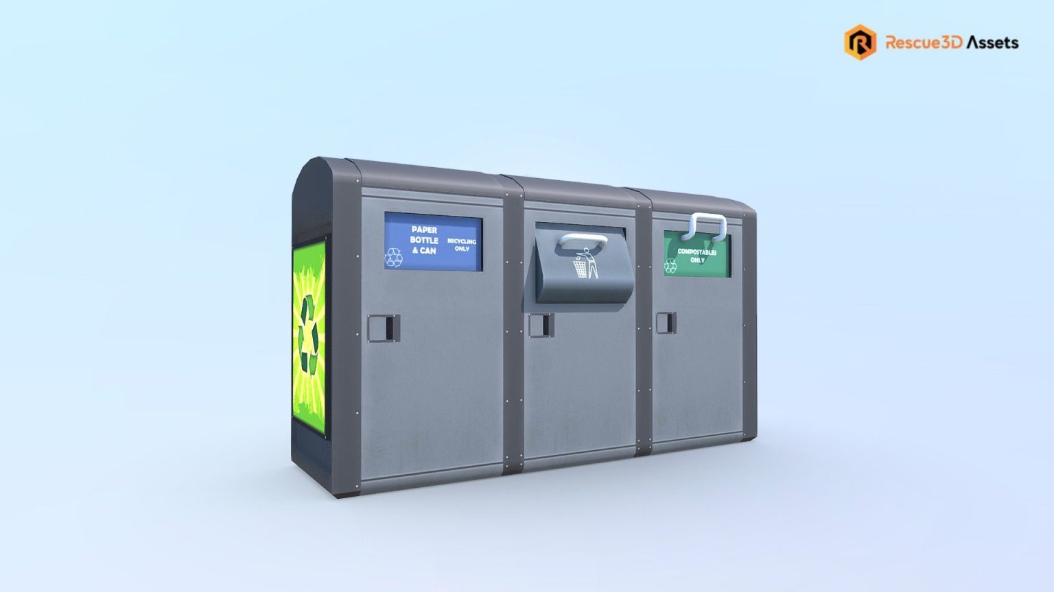 Recycling Container - deep3dsea