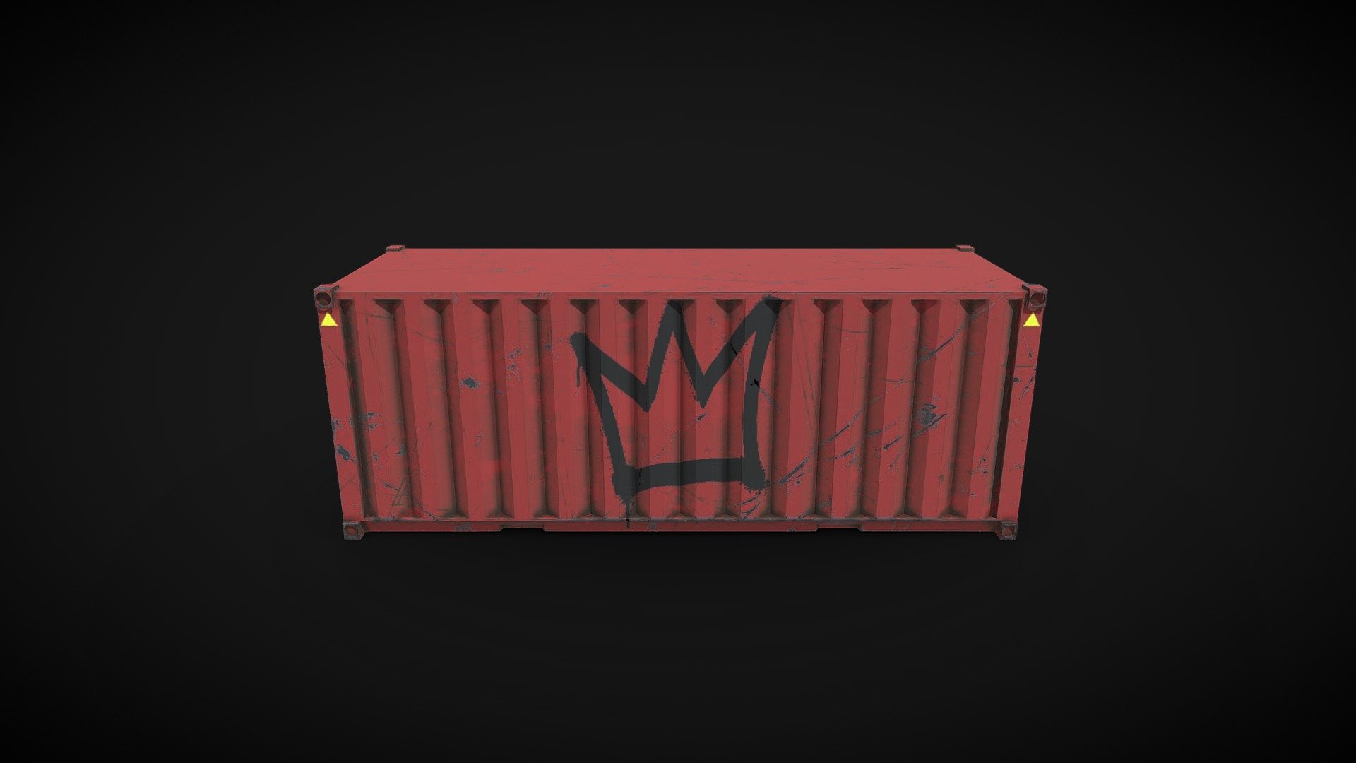 Red Container - deep3dsea