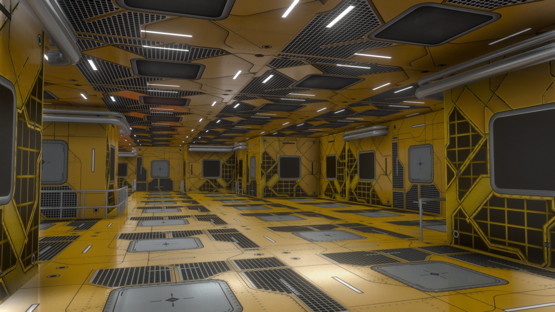 Sci- Fi Interior 501 - deep3dsea