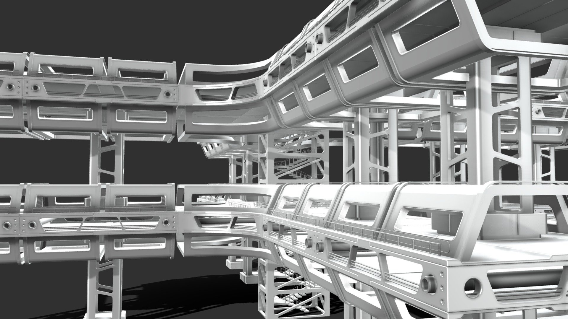 Sci-Fi Structure - deep3dsea