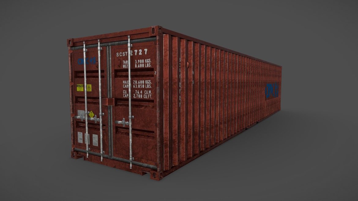 Shipping Container (40feet) - deep3dsea