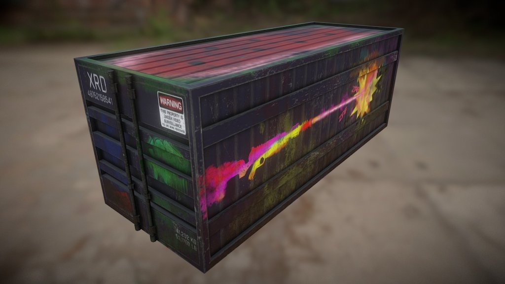 Shipping Container (Large) - deep3dsea