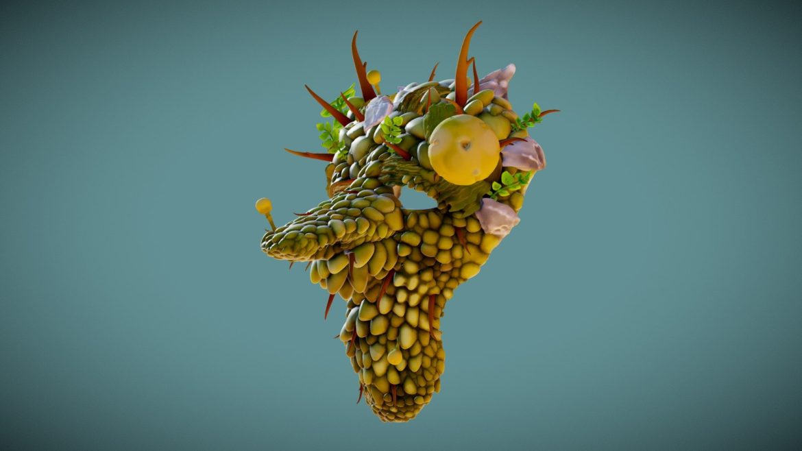 Fungus Mask - deep3dsea